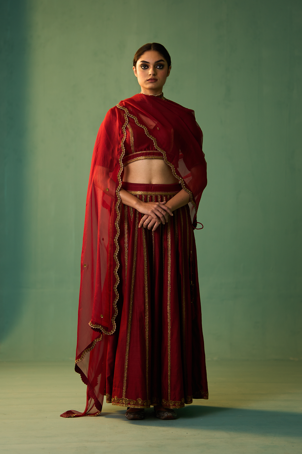 Hafiza Lehenga Set – Nisharahmedofficial